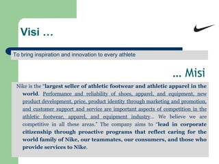 Nike Environmental Analysis | PPT