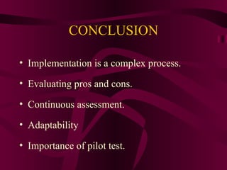 Nike Final's ERP Implementation | PPT