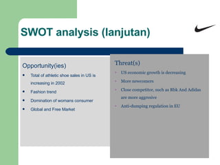 Nike Internal-External Assessment | PPT
