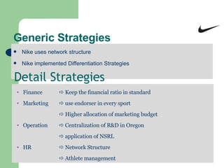 Nike Internal-External Assessment | PPT