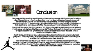 Nike - Rise and Fall of marketing - presented by Sudhangshu Kashyap ...