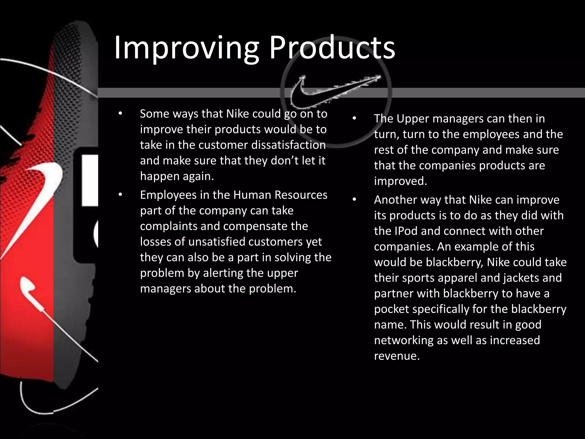 Nike Management Review | PPTX