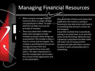 Nike Management Review | PPTX