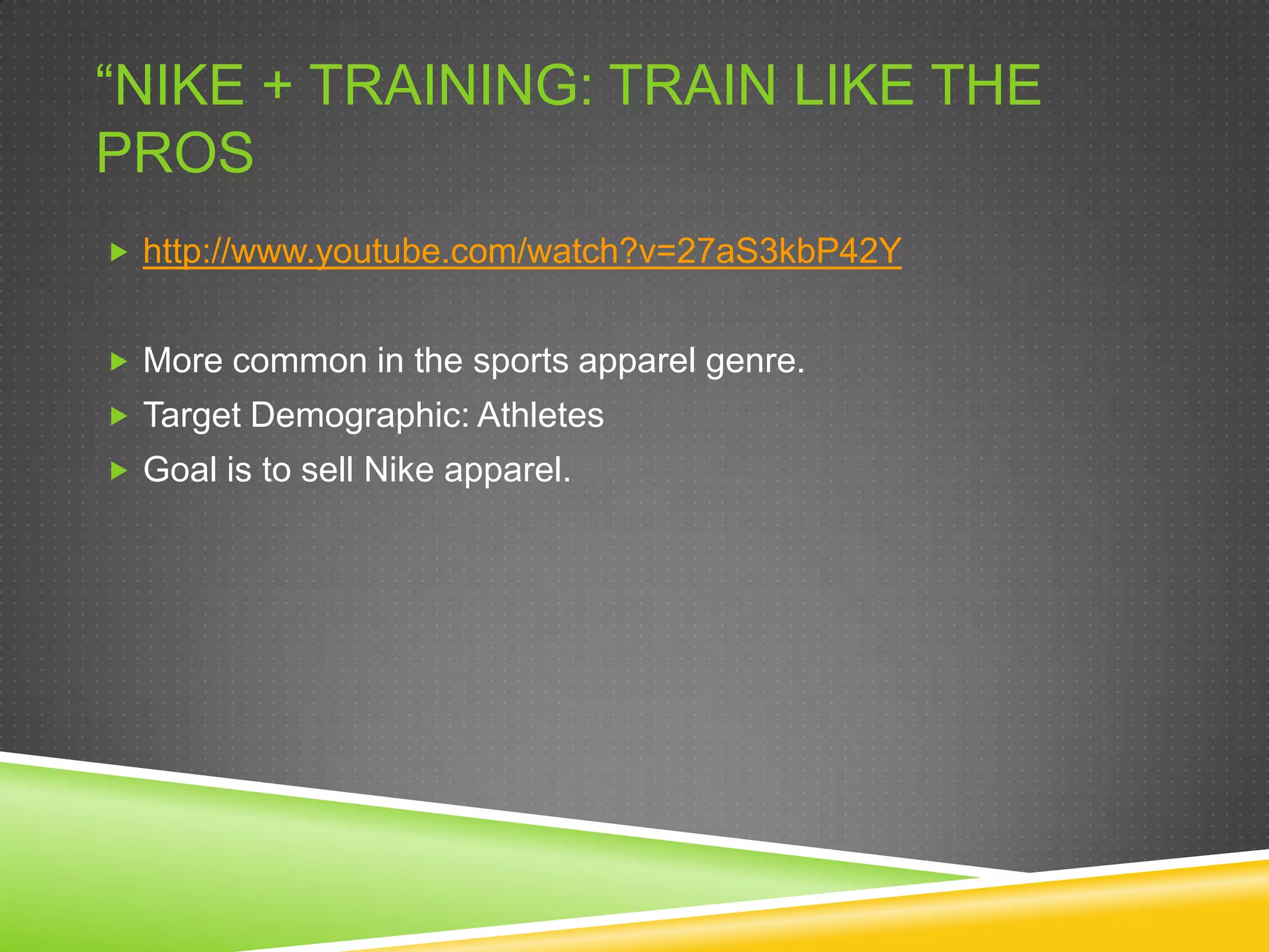 Nike advertisements | PPT