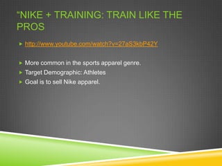 Nike advertisements | PPTX