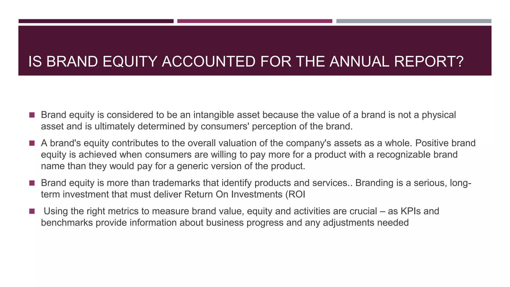 Nike brand equity | PPTX | Private Equity | Business Banking & Finance