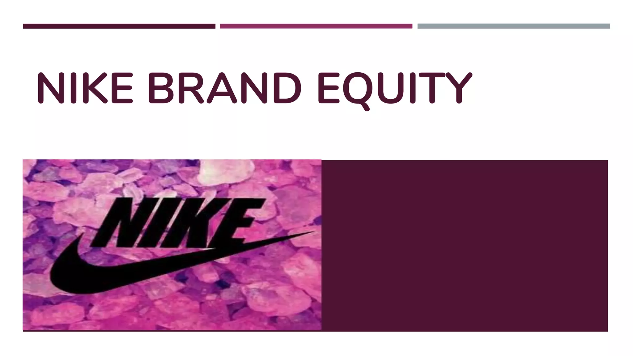 Nike brand equity | PPT