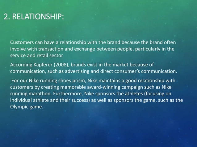 Nike brand prism | PPTX