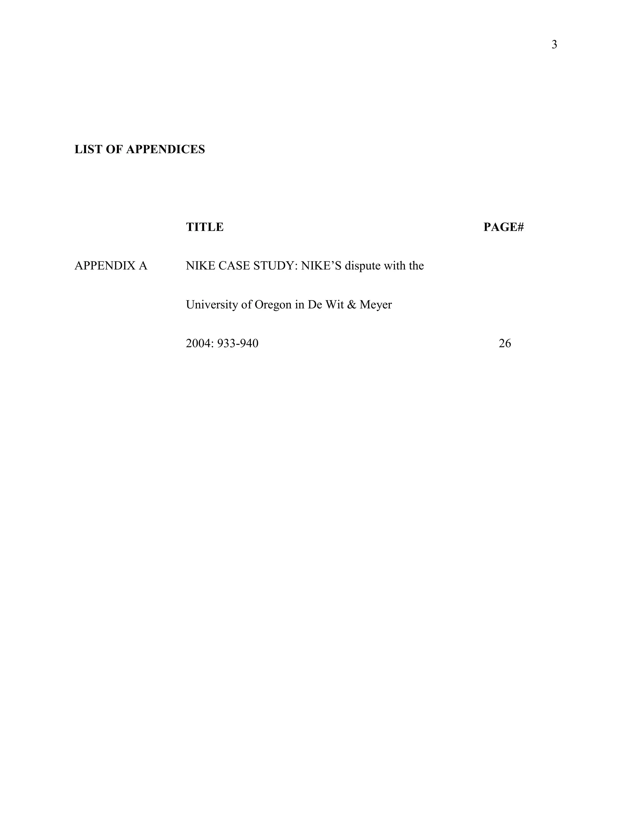 Case study on Nike | DOCX