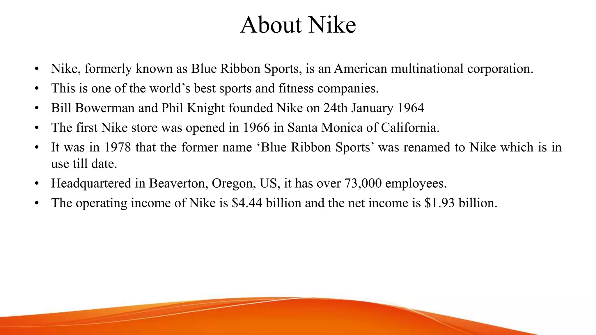 Nike case study | PPT