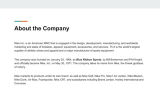 Digital Marketing of Nike | PPTX