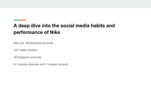Digital Marketing of Nike | PPT