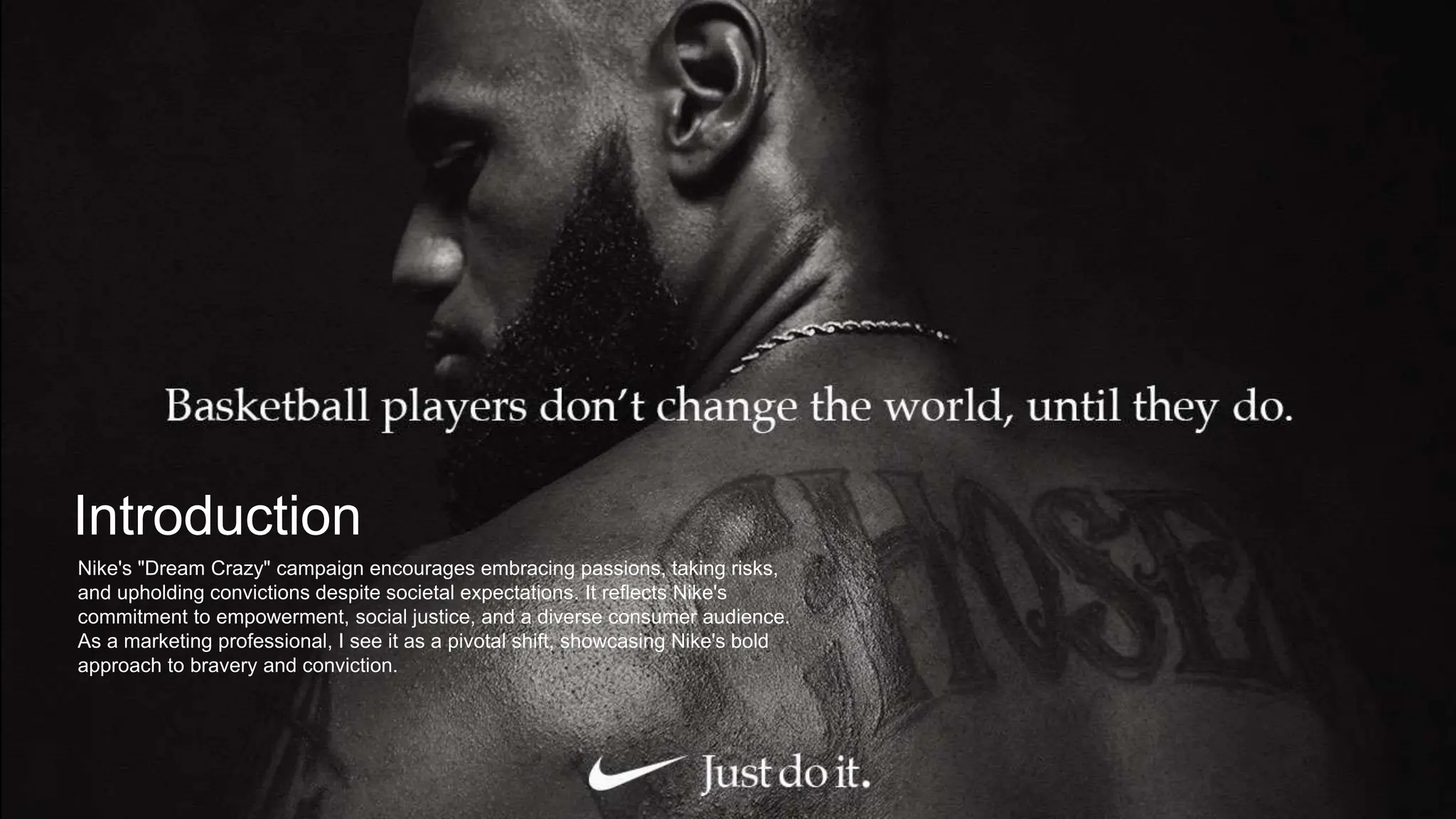 The Power of Nike's "Dream Crazy" Campaign | PPTX