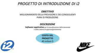 implementazione sistema erp Nike | PPTX