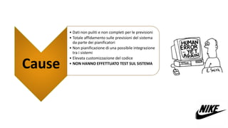 implementazione sistema erp Nike | PPTX