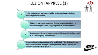 implementazione sistema erp Nike | PPTX