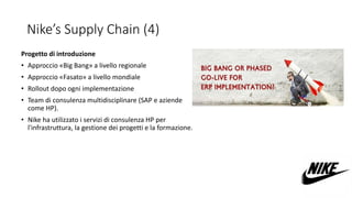 implementazione sistema erp Nike | PPTX