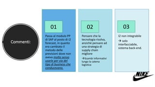 implementazione sistema erp Nike | PPTX