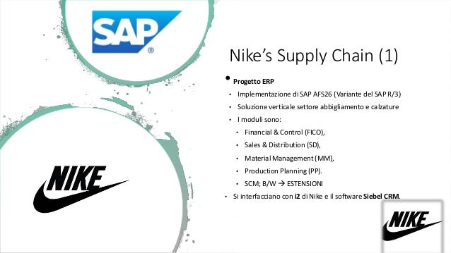 implementazione sistema erp Nike