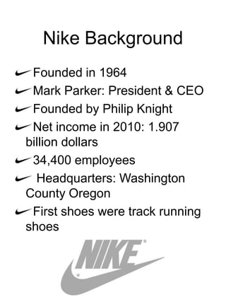Nike | PPTX