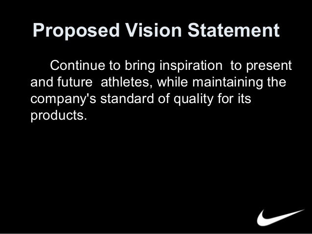 Nike Mission Statement