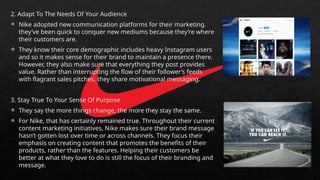 Nike final, presentation marketing mix.. | PPTX