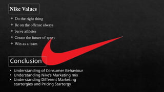 Nike final, presentation marketing mix.. | PPTX