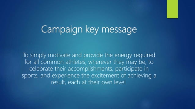 Nike FIND YOUR GREATNESS Campaign Analysis.pptx | Marketing and ...