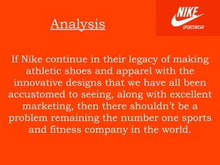 Nike, inc. presentation | PPT