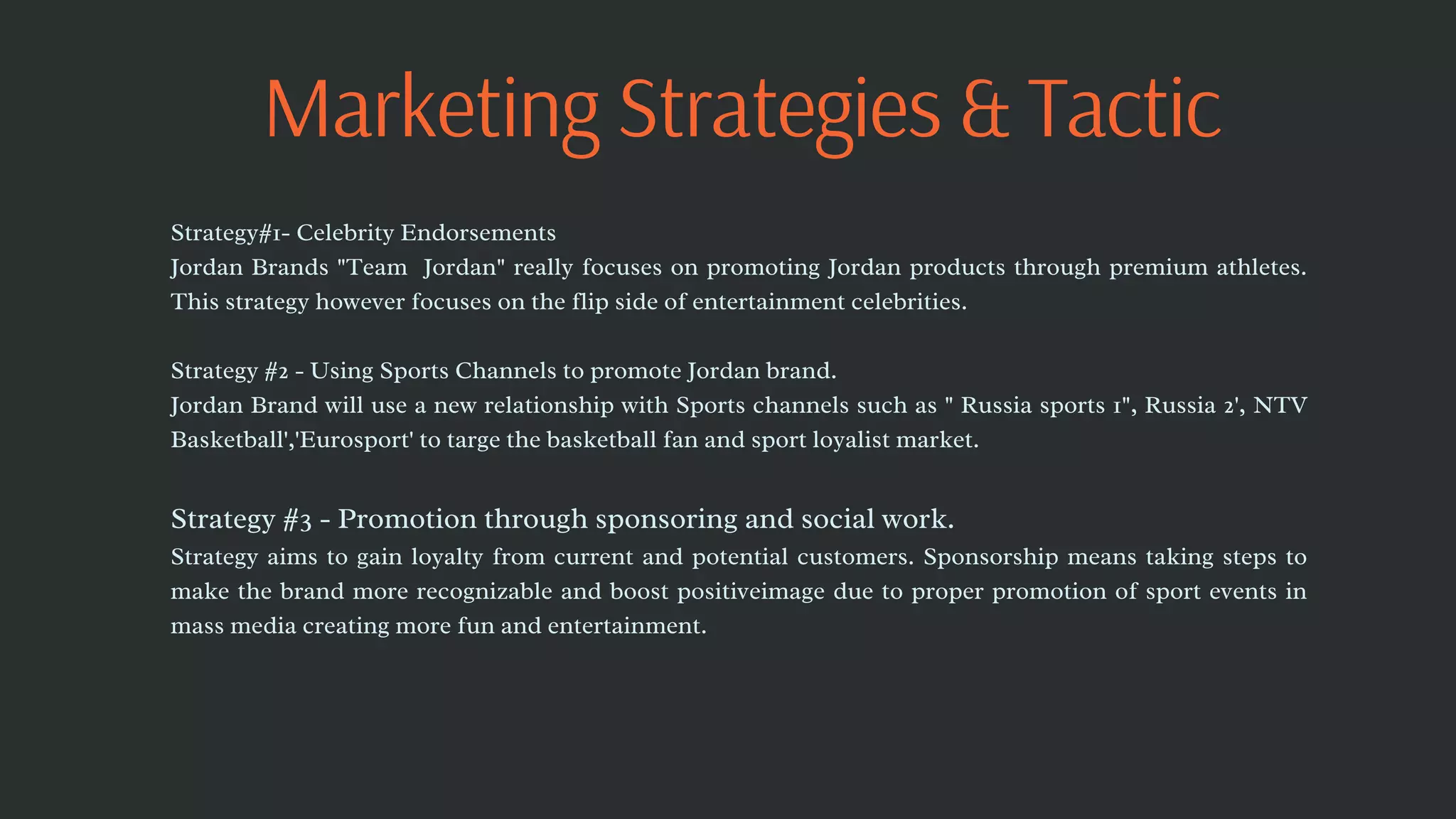 Nike Inc Marketing Mix Neeta Maxen | PDF