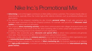 Nike Inc Marketing Mix Neeta Maxen | PDF