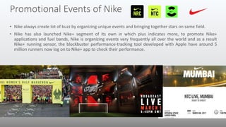 Integrated Marketing Communications at Nike | PPTX