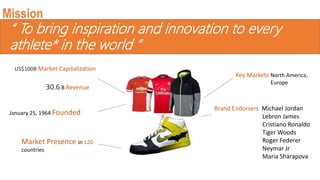 Integrated Marketing Communications at Nike | PPTX