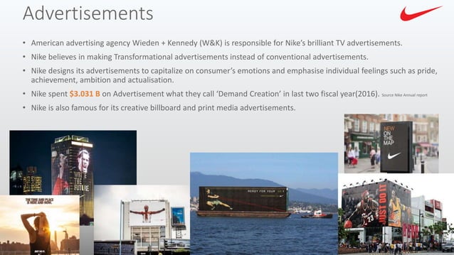 Integrated Marketing Communications at Nike | PPTX