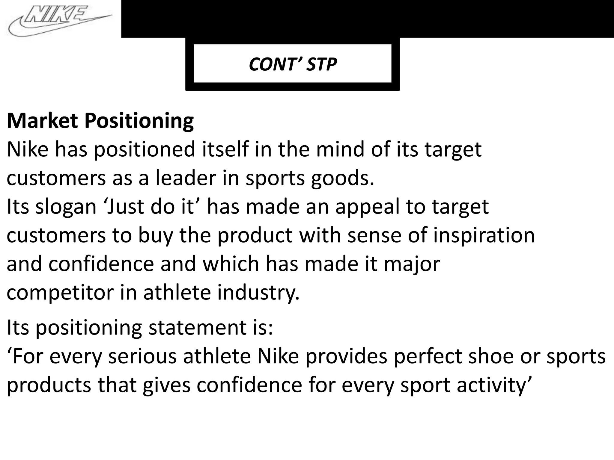 Nike Marketing Plan | PPSX