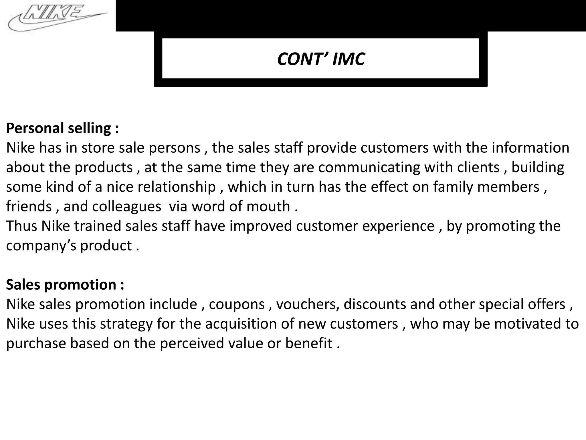 Nike Marketing Plan | PPSX