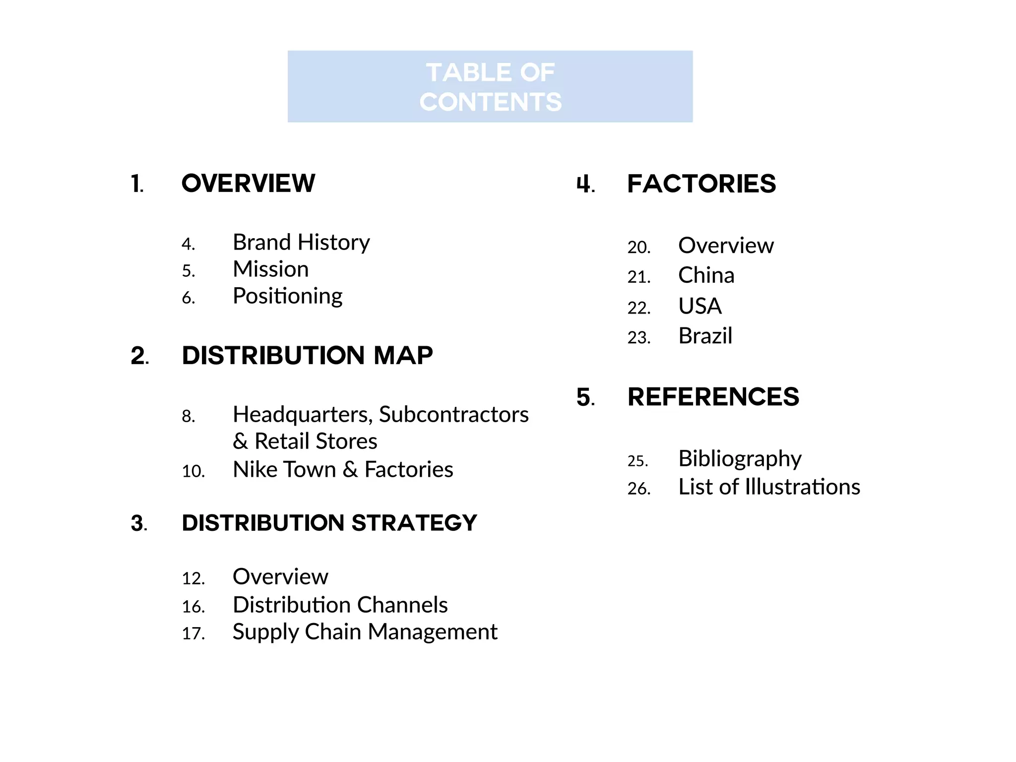 Nike Distribution system | PDF
