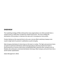 Nike Distribution system | PDF