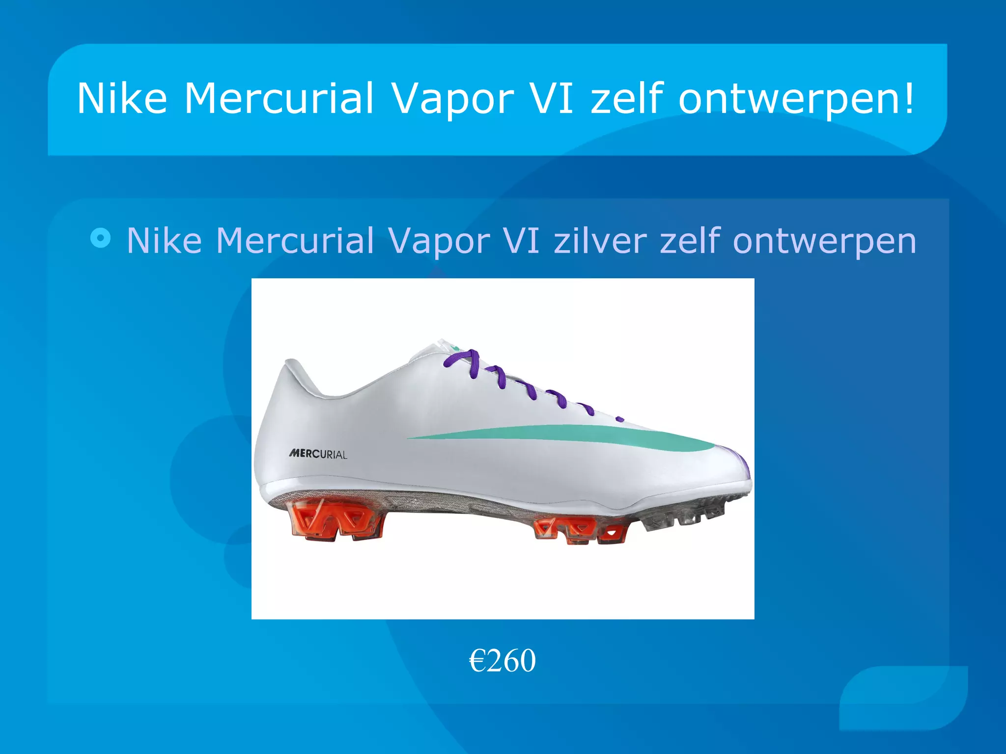 Nike mercurial serie voetbalschoenen | PPT