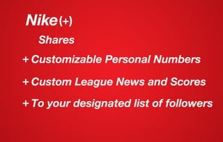 Nike (+) Metrics Concept | PDF