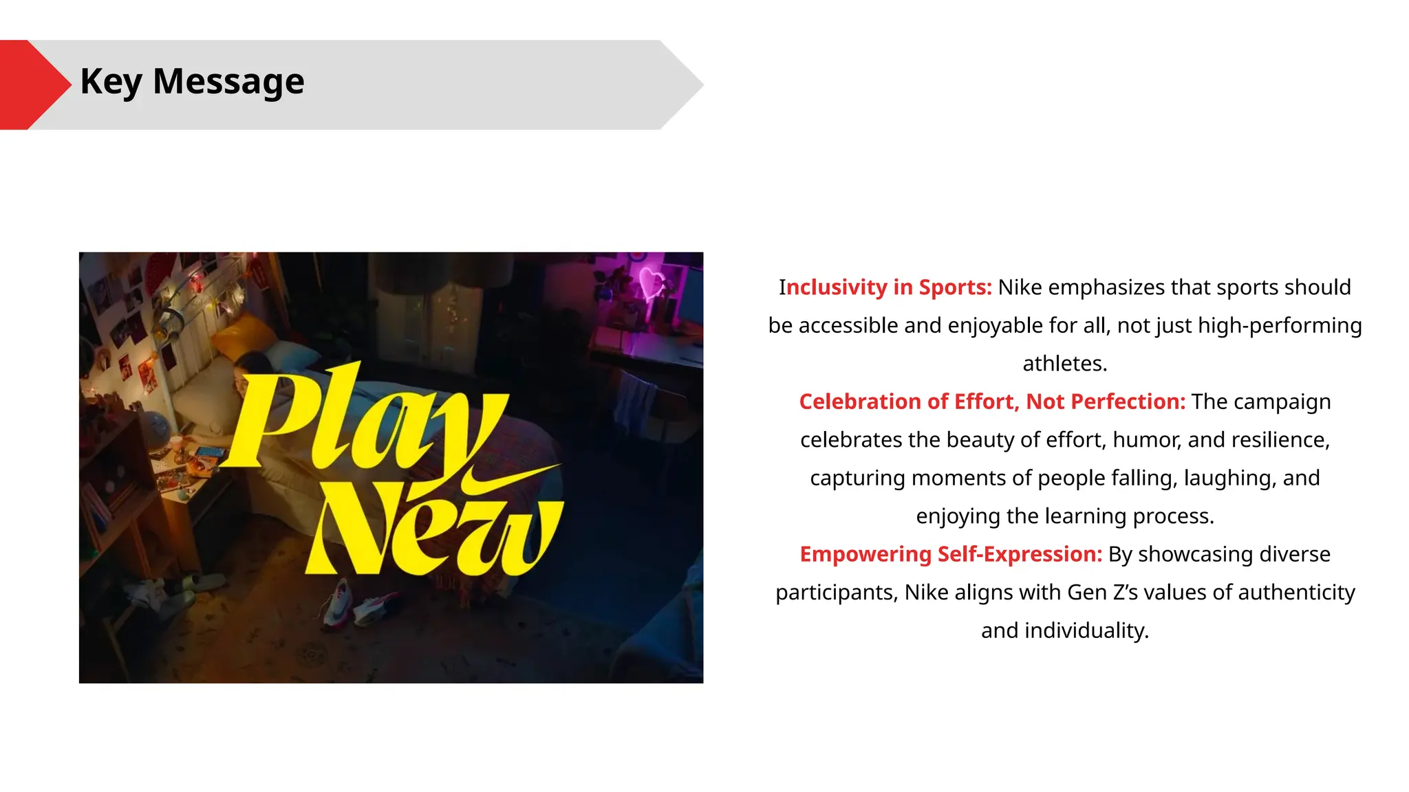 Nike Play New Presentation by Louise Ann | PPTX