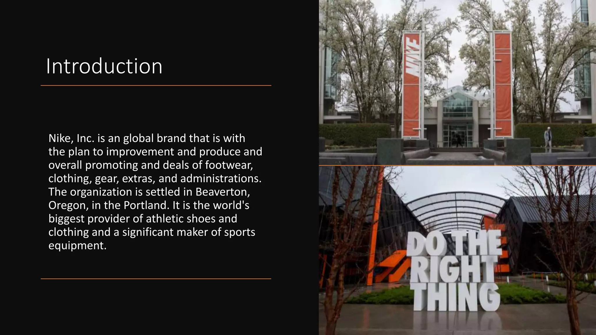 Nike project | PPTX | Style & Fashion