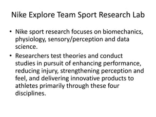 Nike power point presentation | PPT