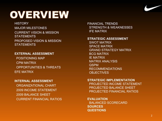 Nike pp final | PPT | Apparel Industry | Industries