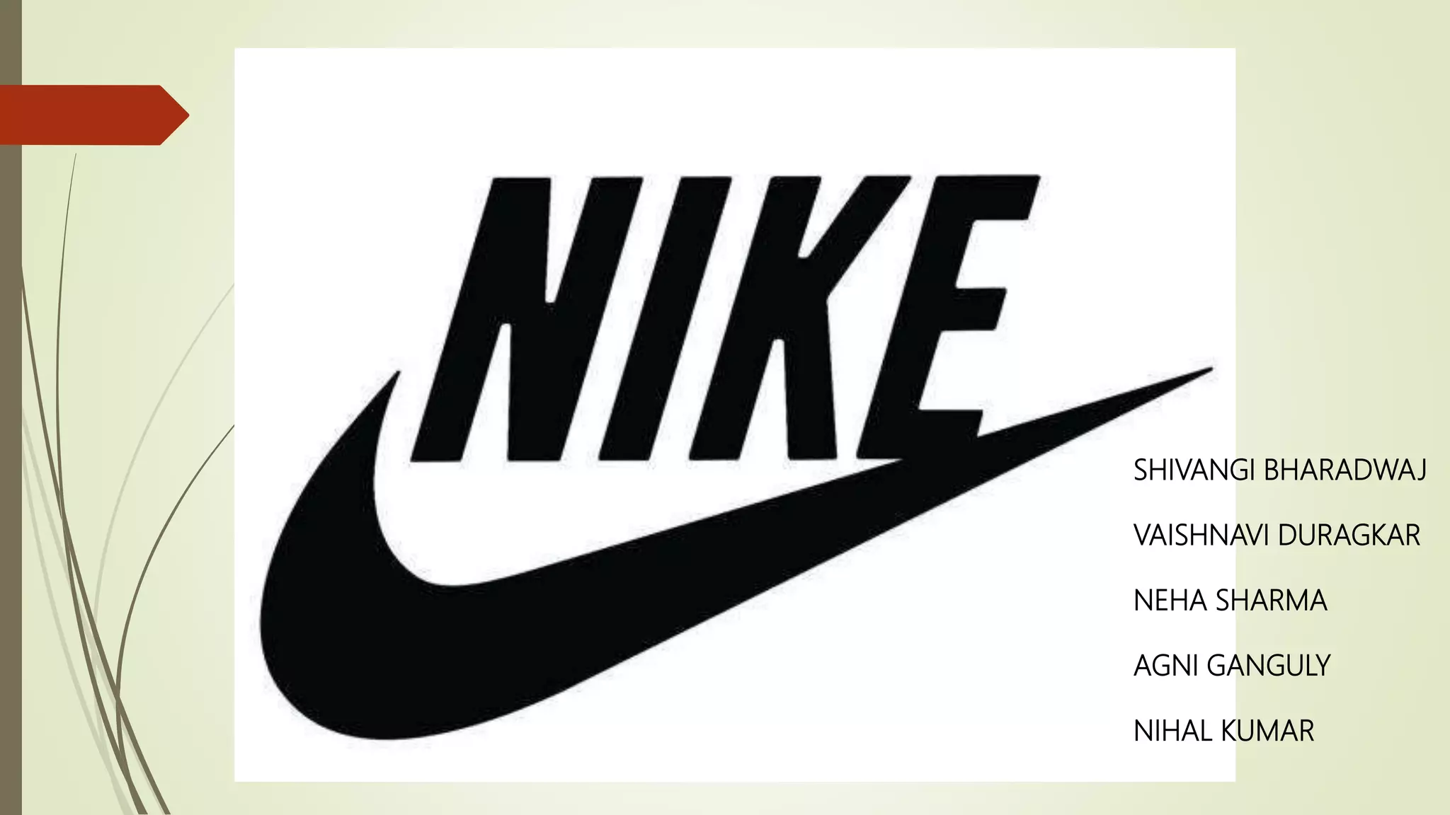 Nike presentation (Case Study) | PPTX