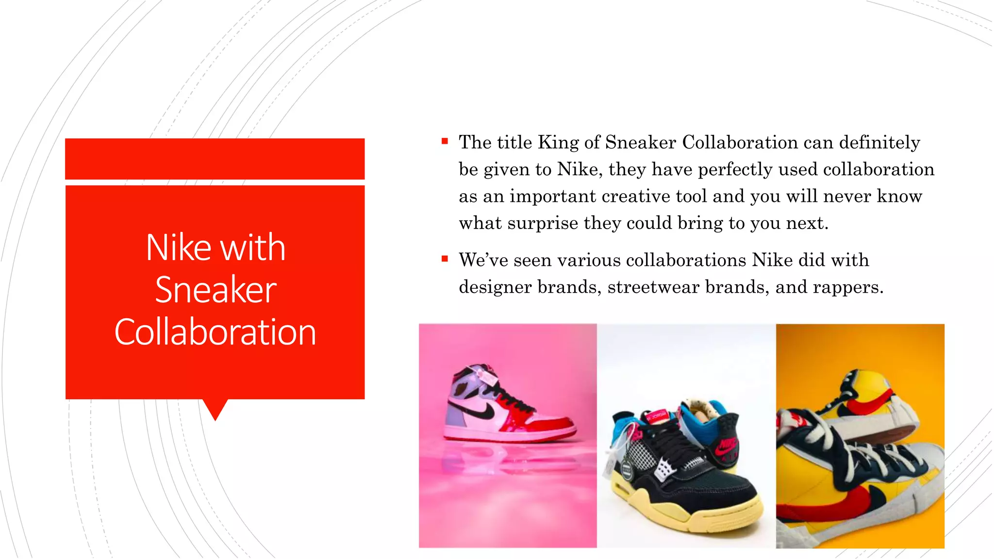 Nike's Sneaker Collaboration Strategy | PPTX