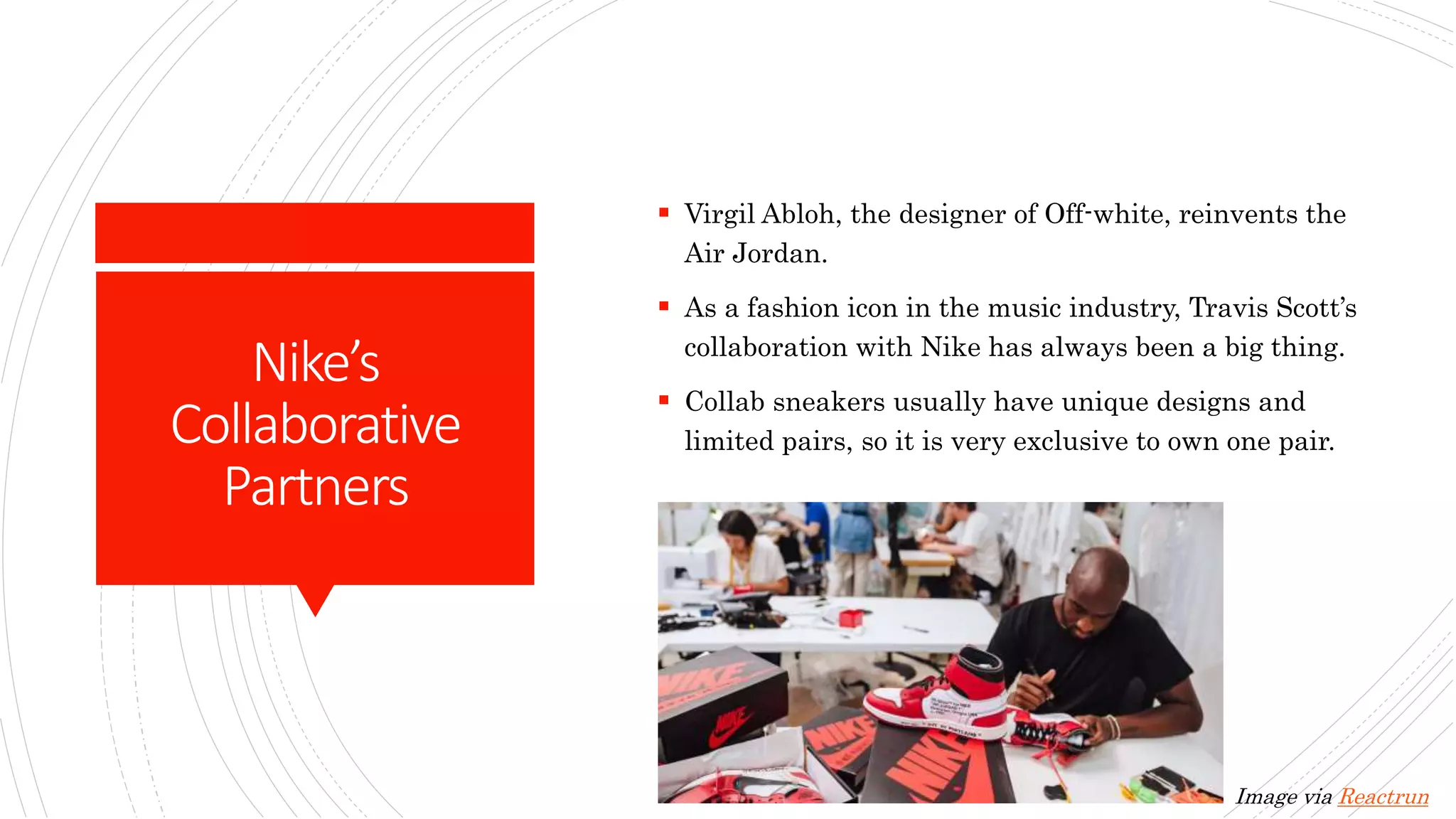 Nike's Sneaker Collaboration Strategy | PPTX