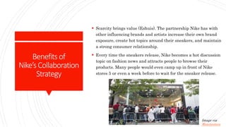 Nike's Sneaker Collaboration Strategy | PPT