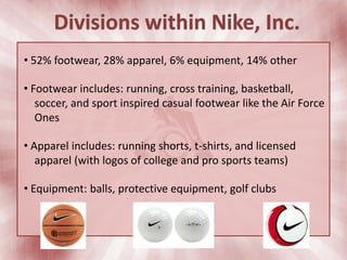 Nike Internal Analysis | PPTX