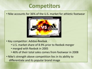 Nike Internal Analysis | PPTX